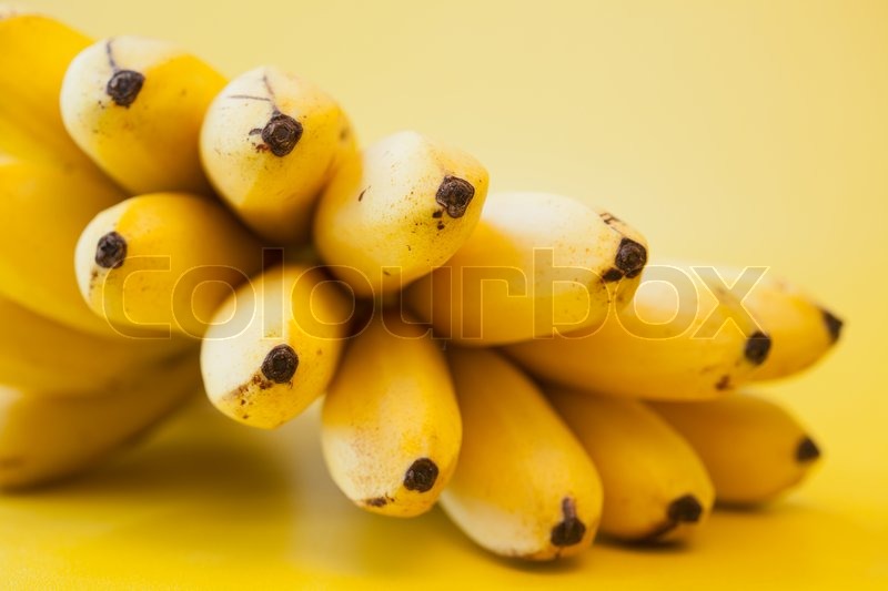 Yellow bananas | Stock image | Colourbox