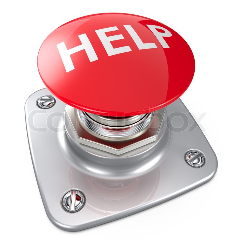 Help Button | Stock image | Colourbox