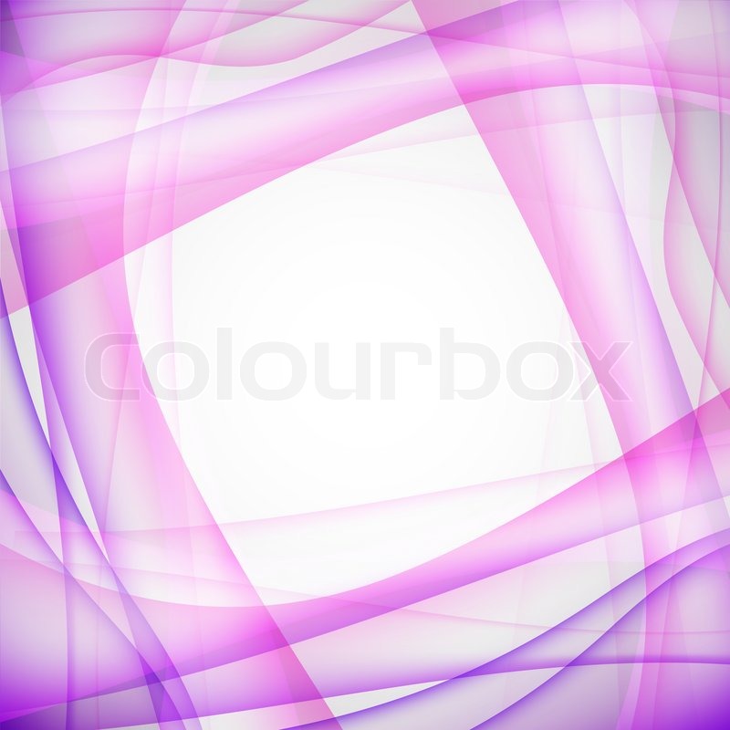 Violet wave illustration | Stock image | Colourbox