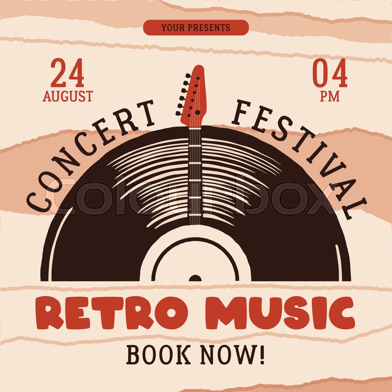 Vintage Concert Poster Template