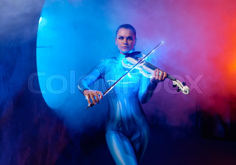 Light Blue Violin