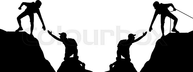 Teamwork Silhouette