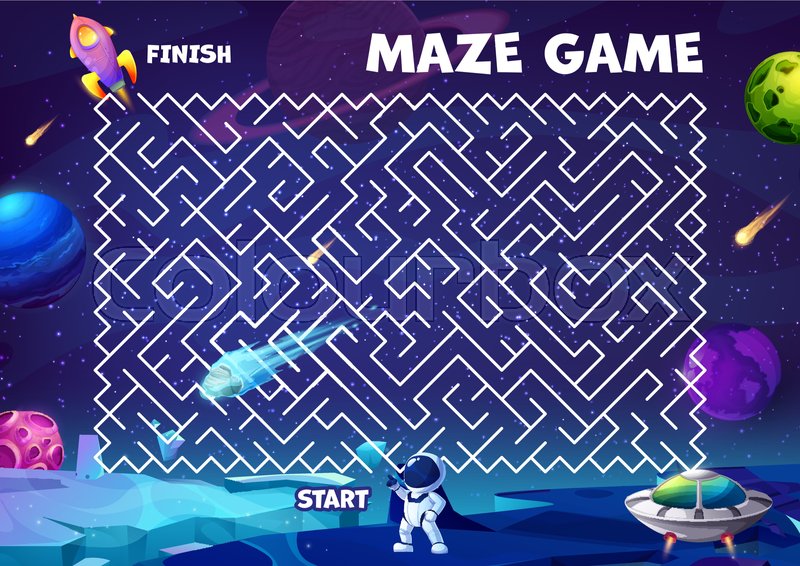 Astronaut Maze