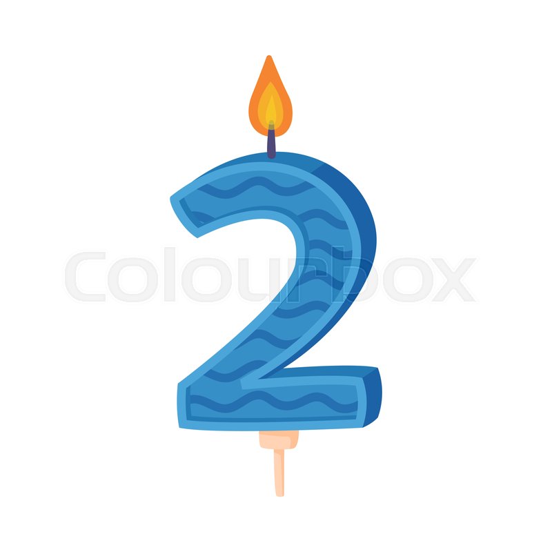 Birthday Candle Clip Art Numbers