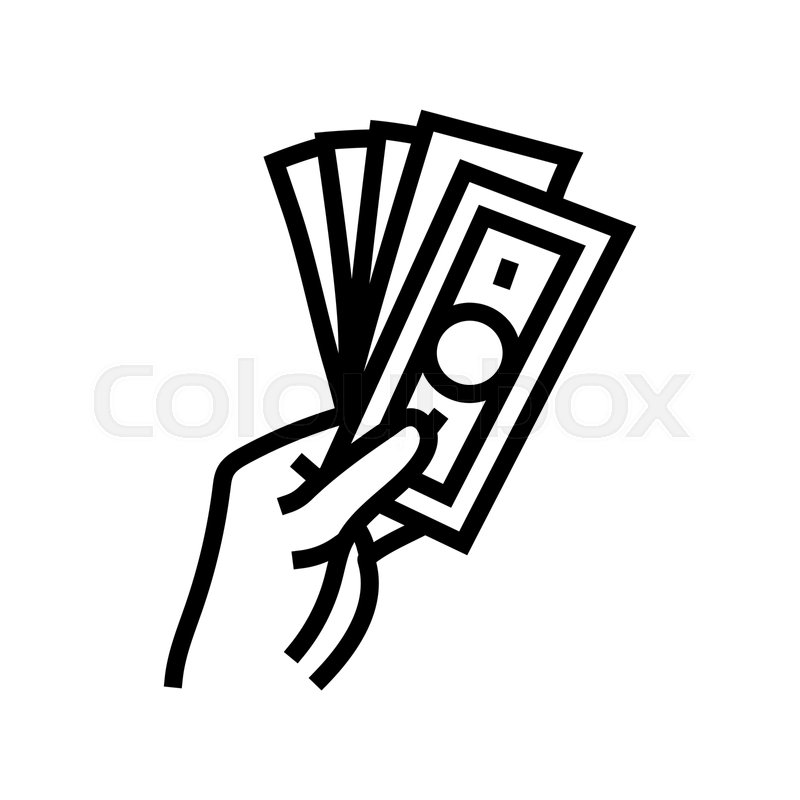 Money Black Vector