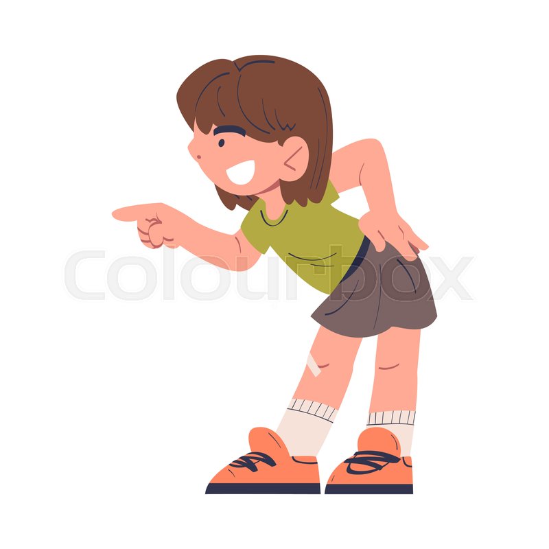 Girl Bully Cartoon
