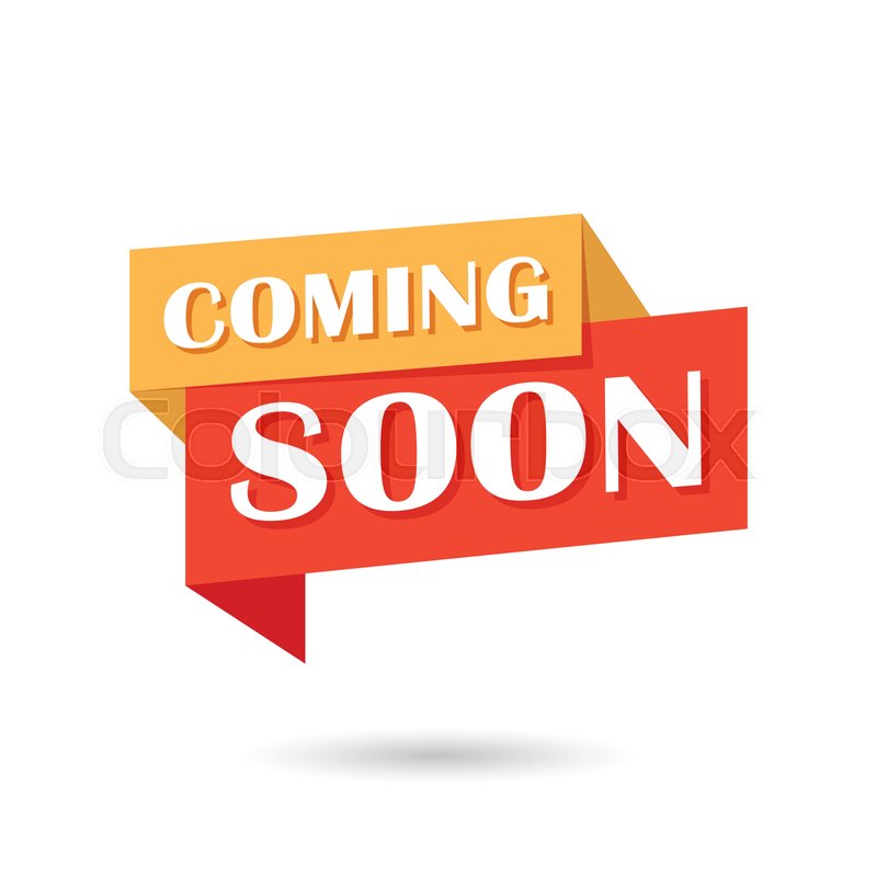 Coming Soon Icon Vector