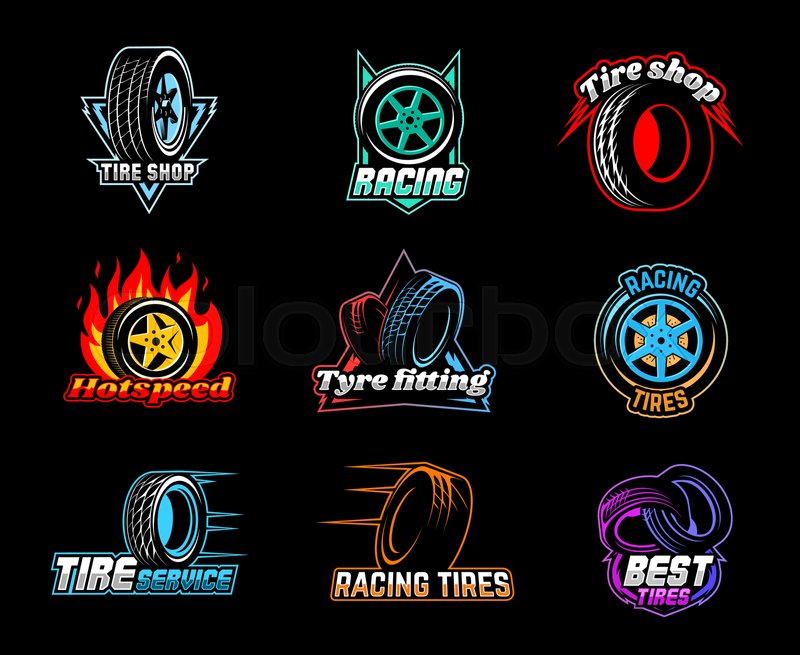 Racing Tire Vector