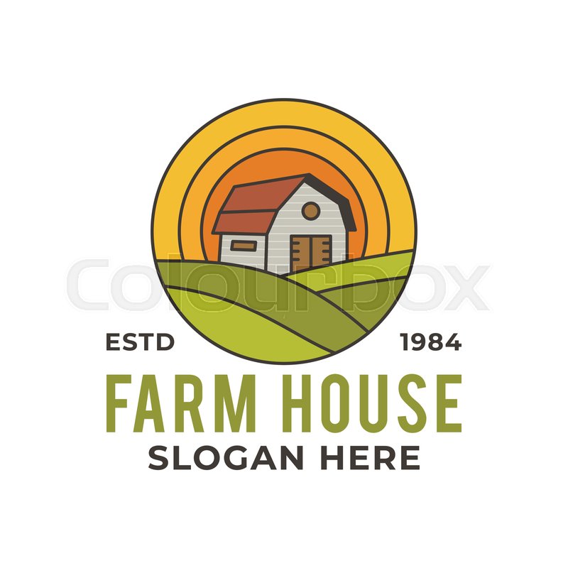 Farm Building Logo