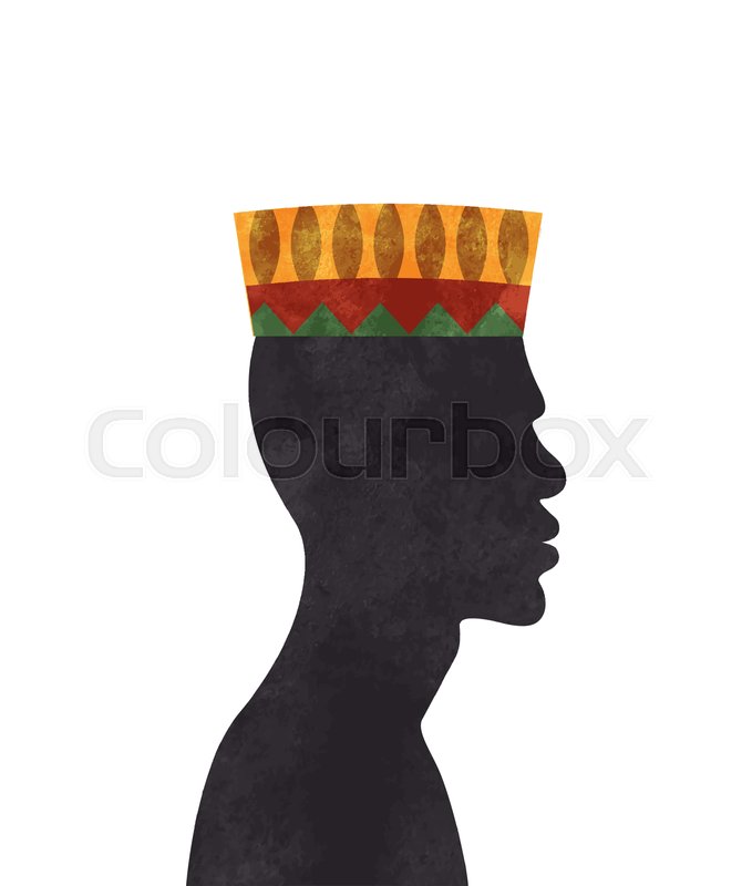 African Man Face Profile