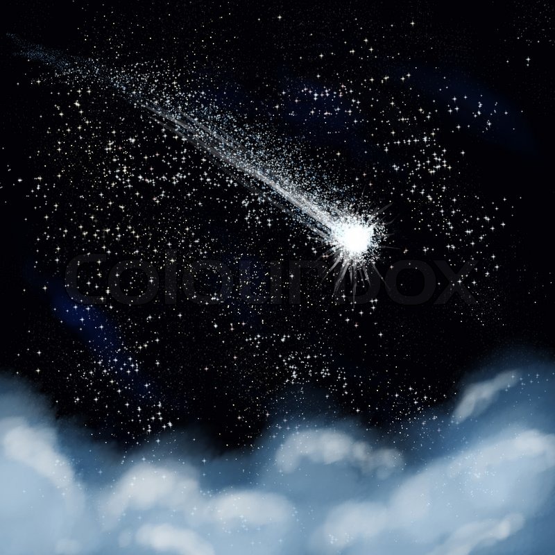 Shooting star | Stock image | Colourbox