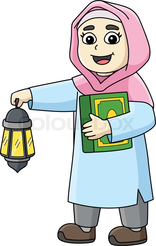 Muslim Girl Clipart