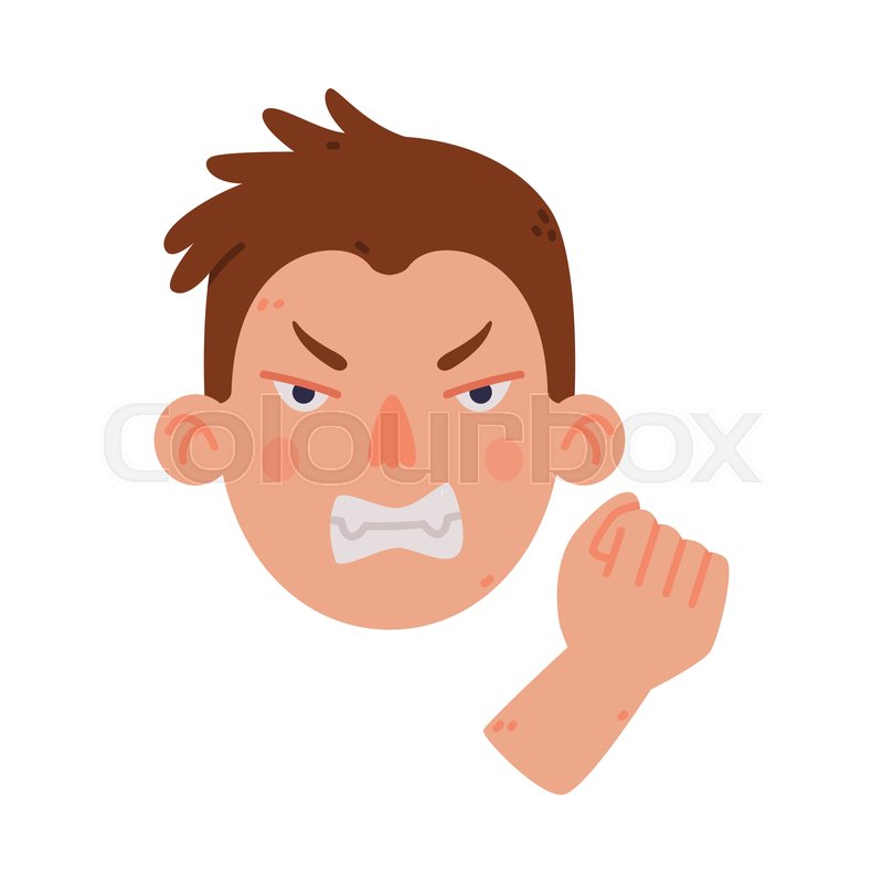Angry Clenched Fist