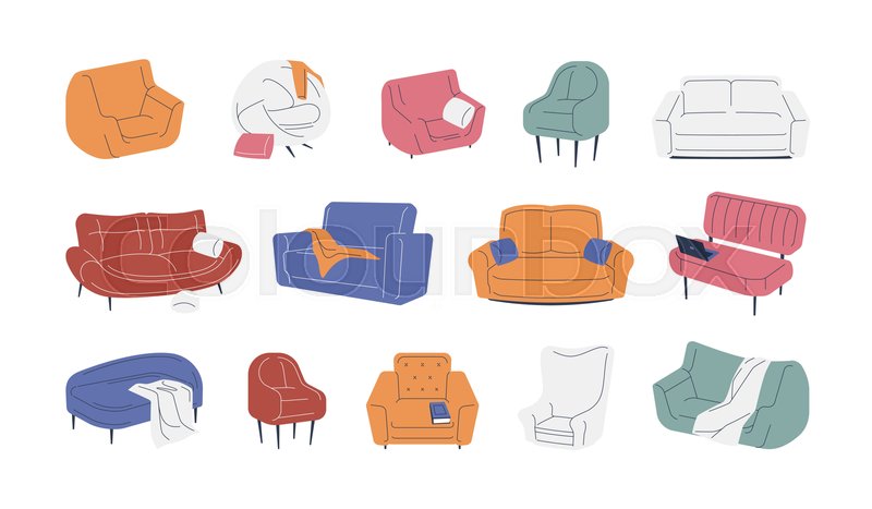 Soft Chair Cartoon