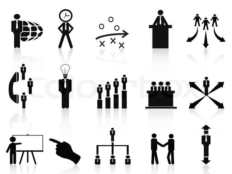 Kooperation, zusammenarbeit, teamwork | Vektorgrafik | Colourbox