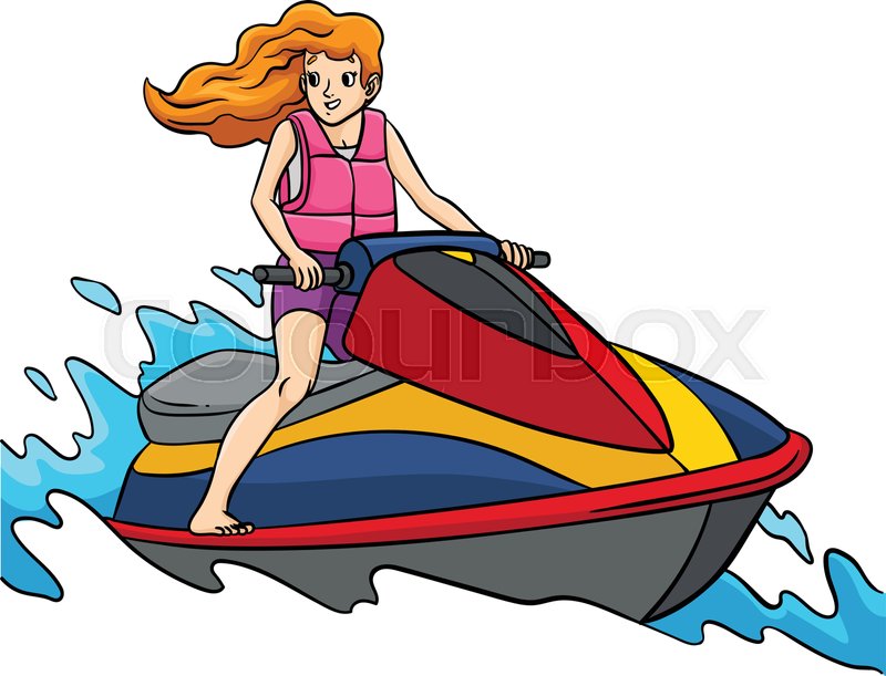 Jet Ski Cartoon