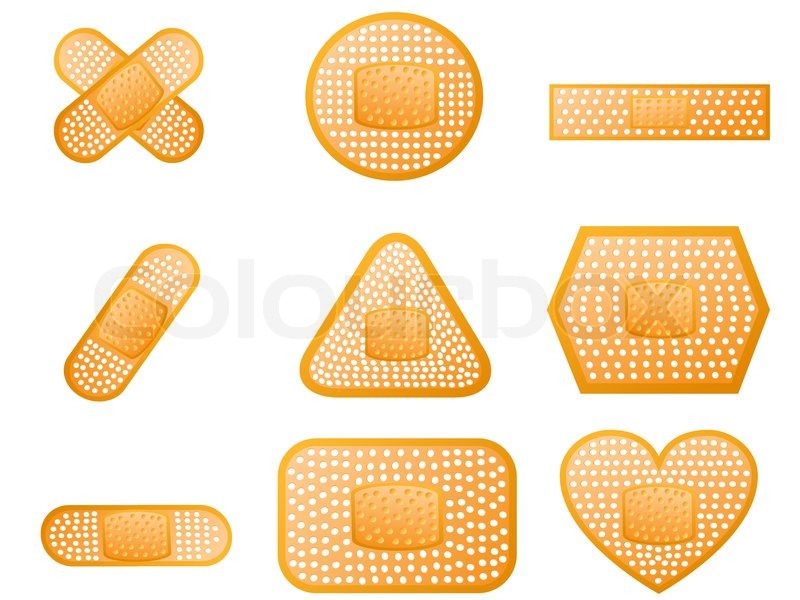 Medical first aid plaster | Stock vector | Colourbox