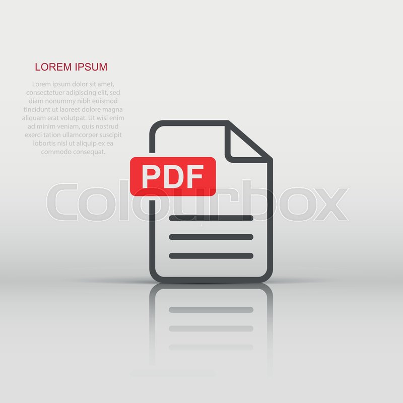 Download Pdf Icon Flat