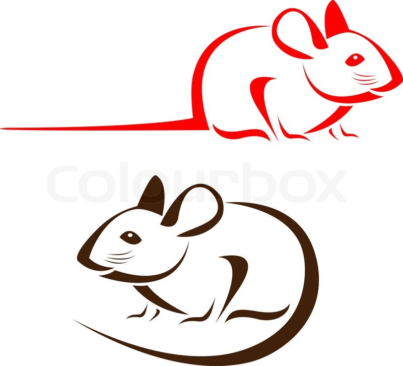 Vector image of an rat | Stock vector | Colourbox