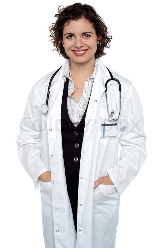Beautiful young medical professional | Stock image | Colourbox