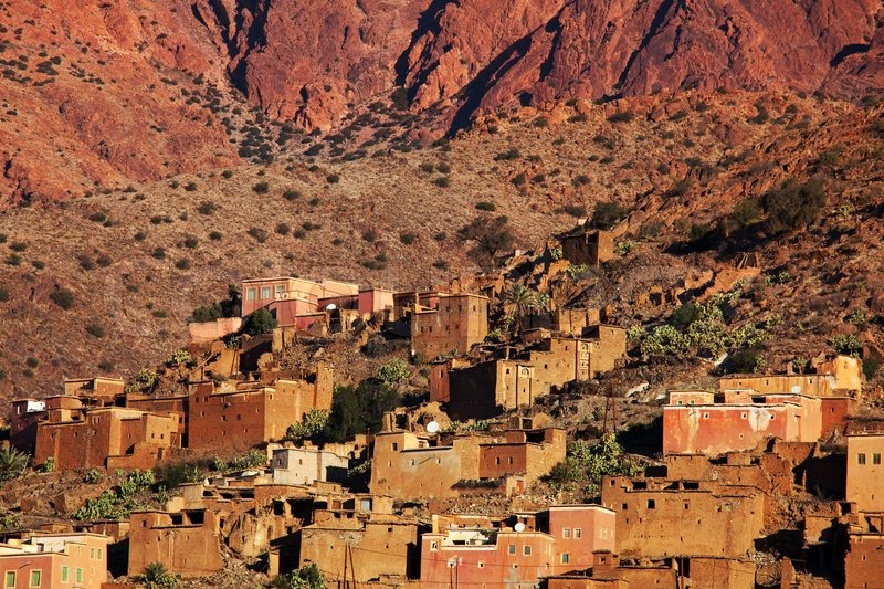 Village in Morocco | Stock image | Colourbox