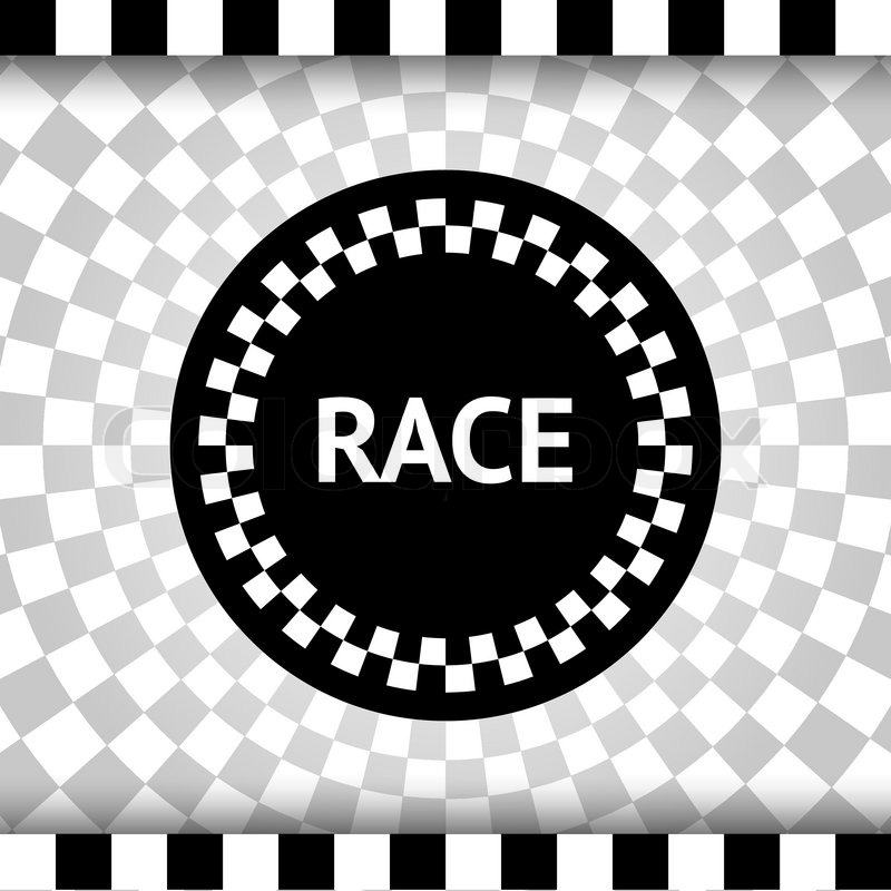 Race square background | Stock vector | Colourbox