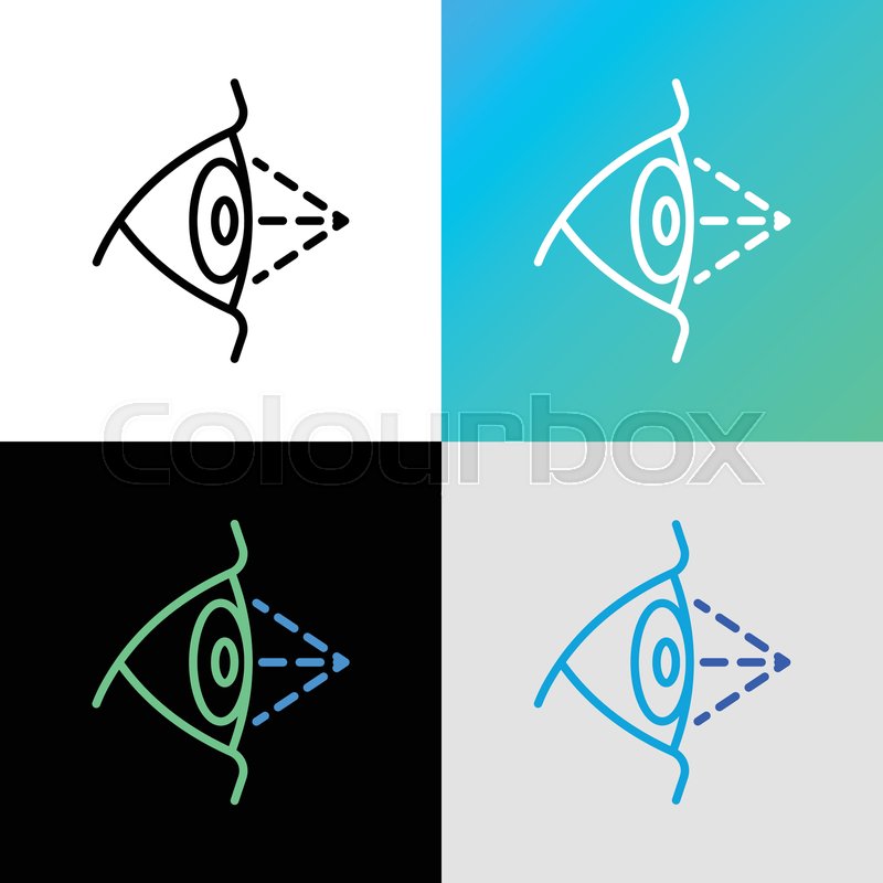 Flat Vector Eye