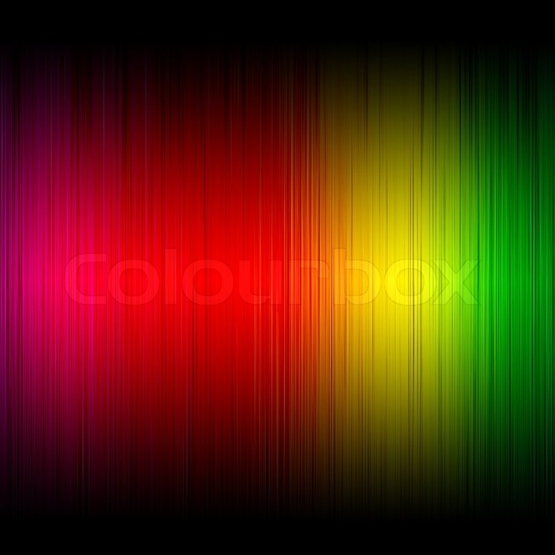 Abstract spectrum glowing background | Stock image | Colourbox