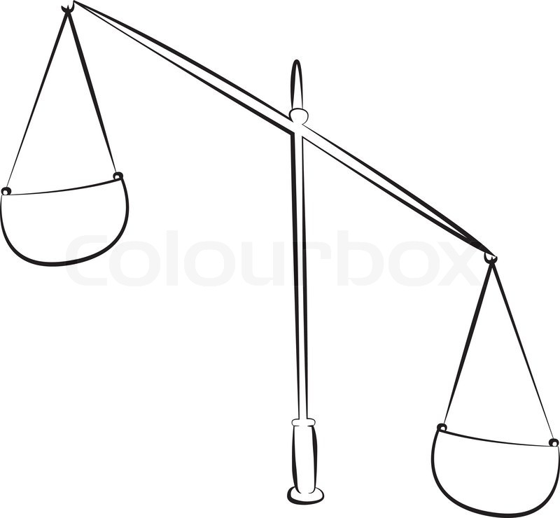Balance Clipart Black And White