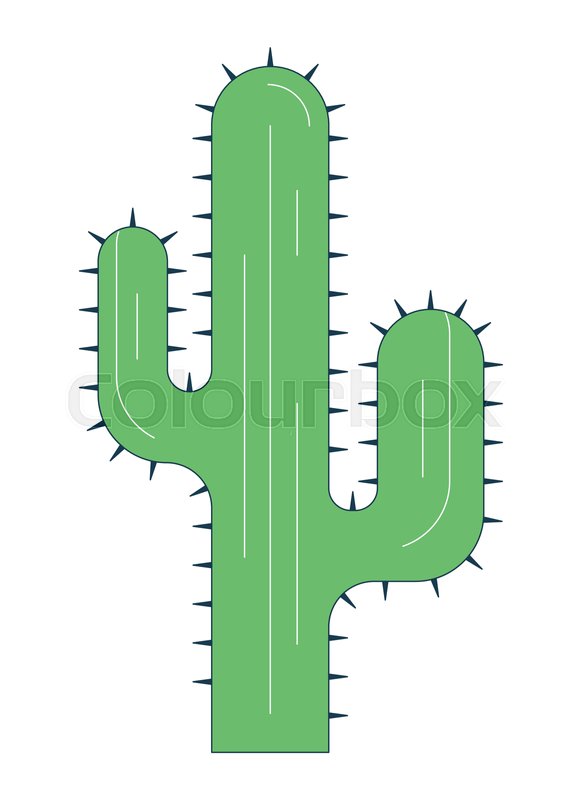 Desert Cactus Vector