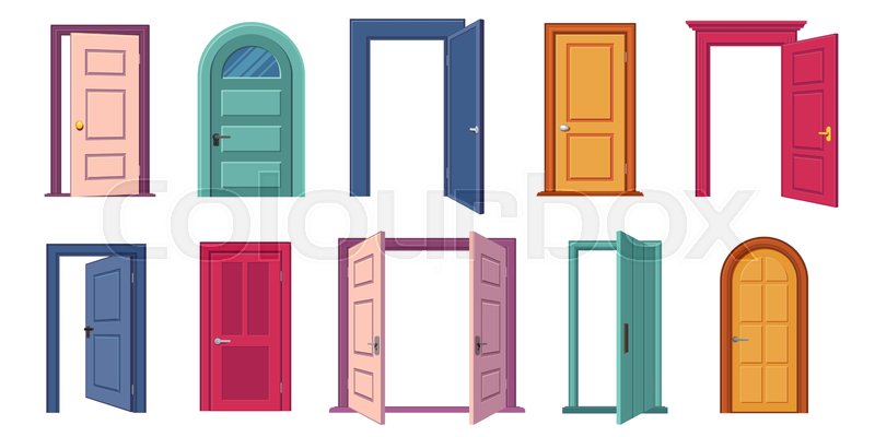 Closing A Door Clipart