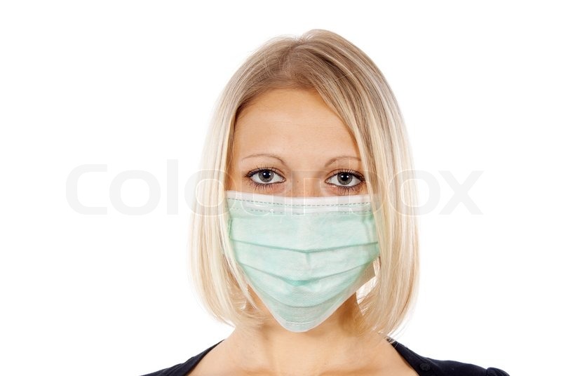 Porträt eines Mädchens in einer Maske | Stock Bild | Colourbox