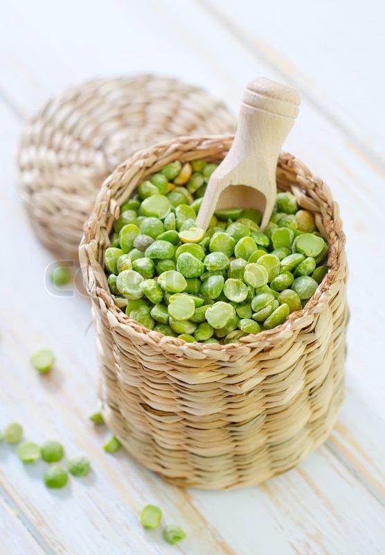 Dry peas | Stock image | Colourbox