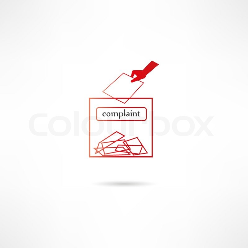 Complaint icon | Stock Vector | Colourbox