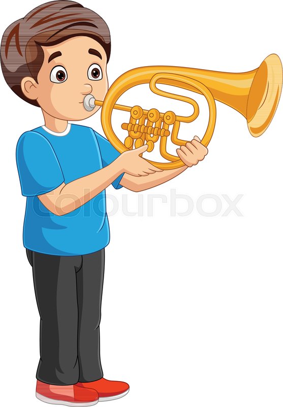 Trumpet Cartoon