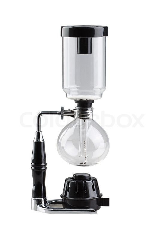 Coffee blending machine tool isolated ... | Stock image | Colourbox