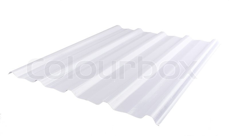 Translucent roofing sheet makes your ... | Stock Photo | Colourbox