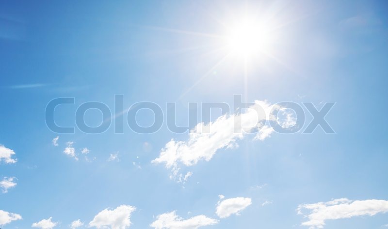 Peaceful sky | Stock image | Colourbox