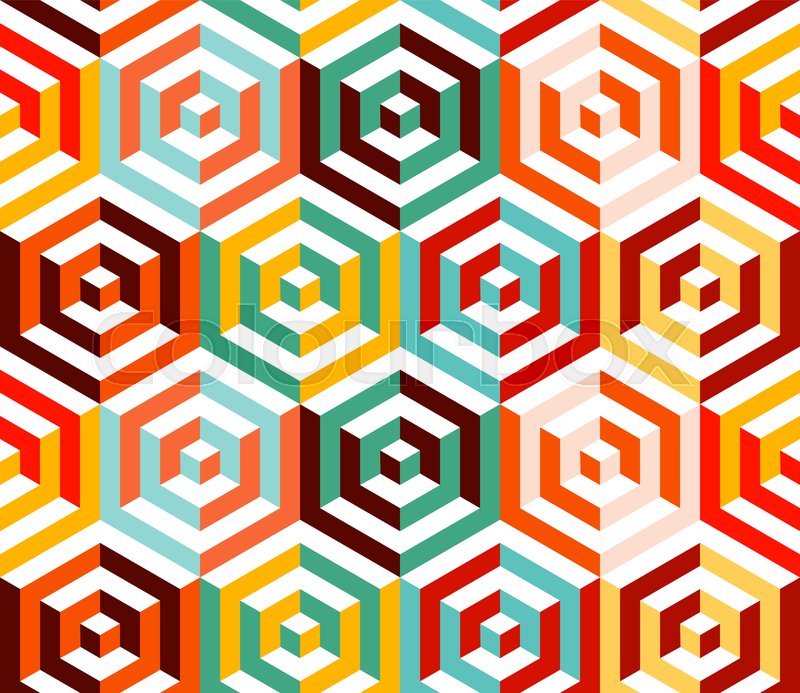 3d Hexagon Pattern