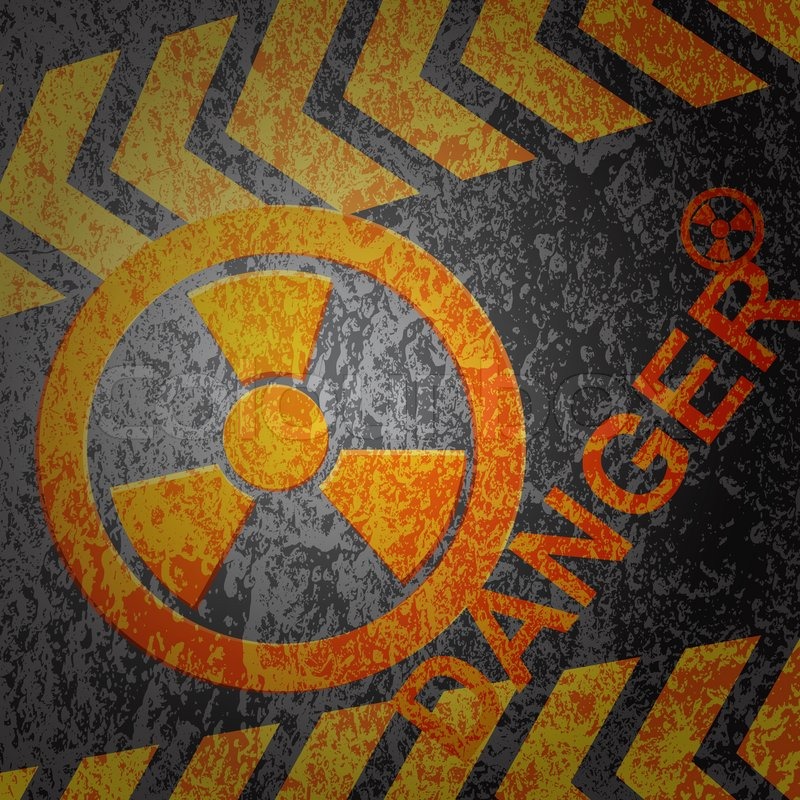 Abstract background with danger ... | Stock vector | Colourbox