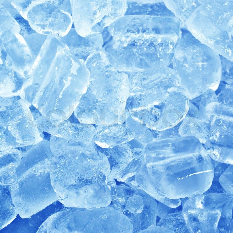 Blue ice abstract background | Stock Photo | Colourbox