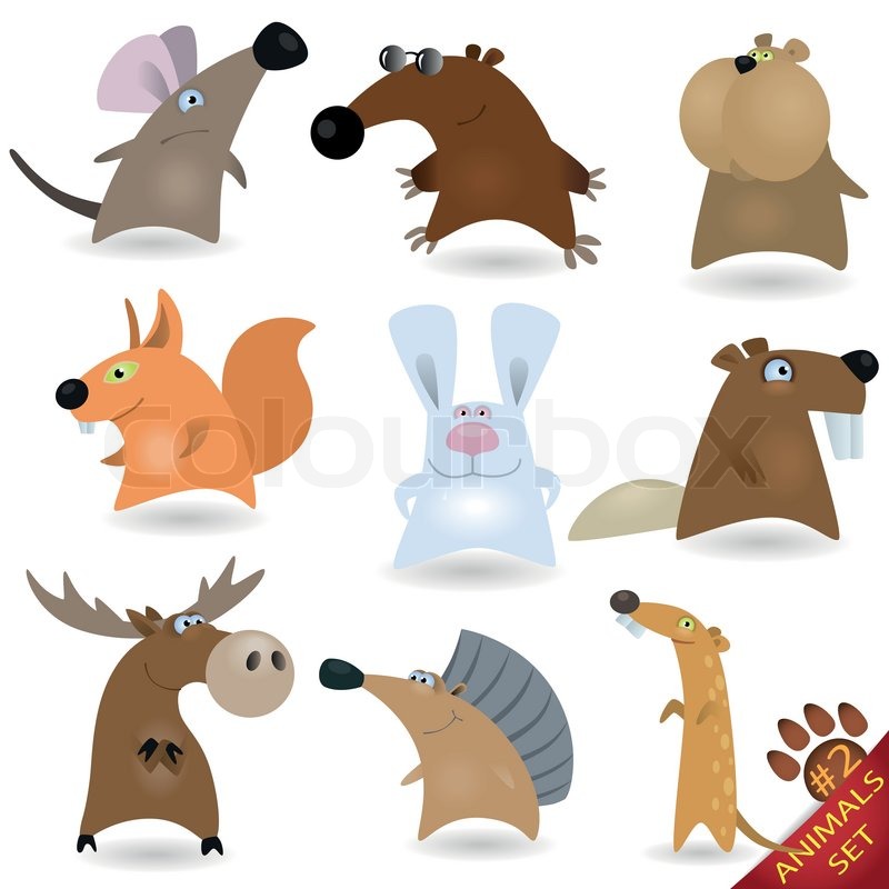 Vector animals set # 2 | Stock-Vektor | Colourbox