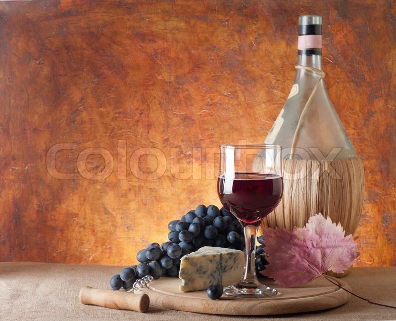 Wein | Stock Bild | Colourbox
