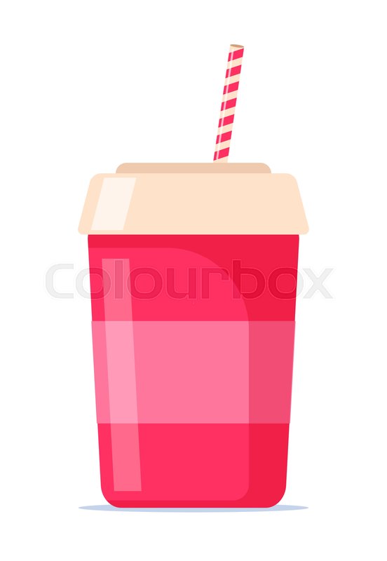 Bendy Straw Vector