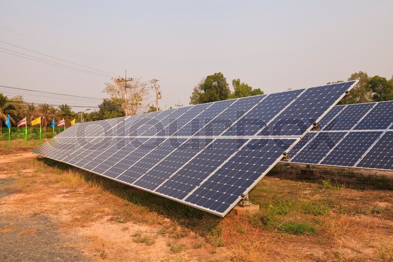 Solaranlagen | Stockfoto | Colourbox