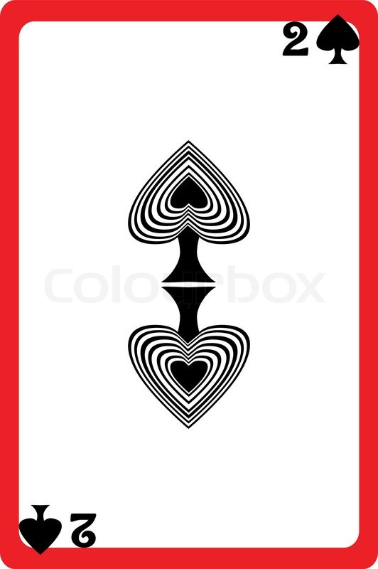 Two of spades | Stock vector | Colourbox
