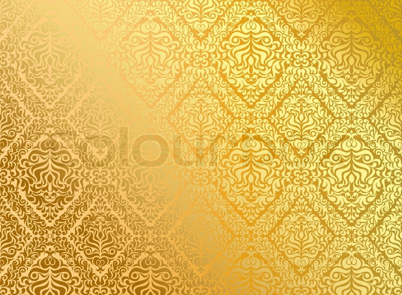 Seamless wallpaper, vector ... | Stock vector | Colourbox