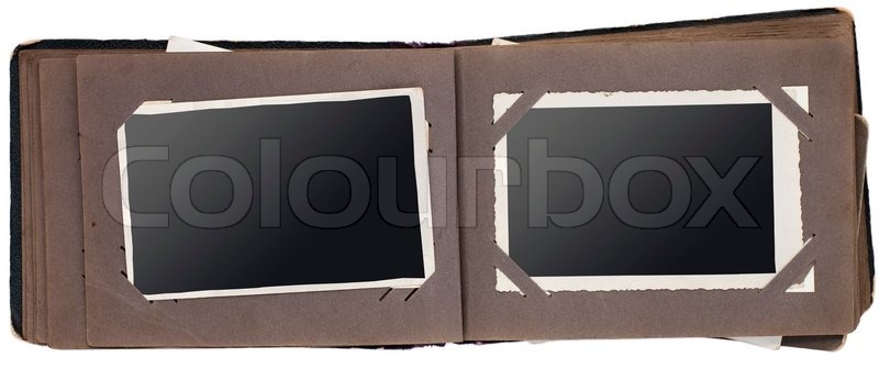 Old photo album | Stock image | Colourbox