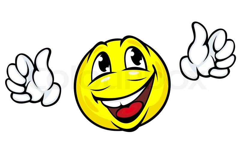 Glad smiley | stock foto | Colourbox