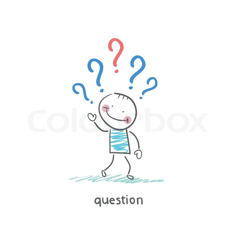 Questions | Stock vector | Colourbox